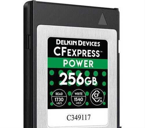 Карта Delkin Cfexpress B 256GB 1730 /1540 MB/s