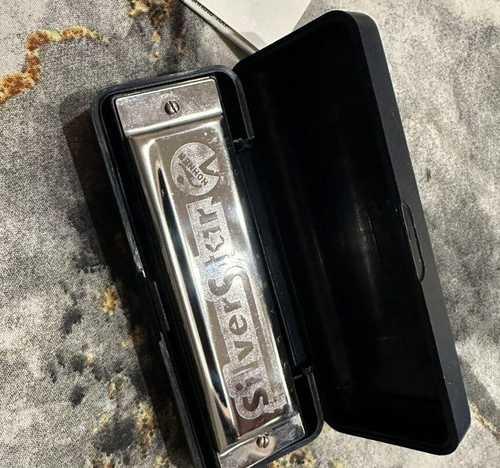 Губная гармошка hohner silverstar