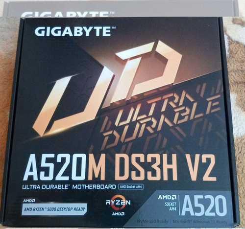 Материнская плата gigabyte A520m