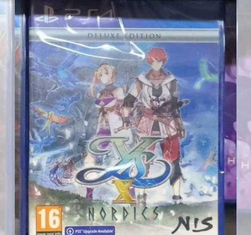 Ys X: Nordics Deluxe Edition (PS4) Новые