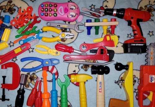 Инструменты игрушечные пакетом