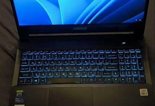 Игровой ноутбук 15.6" Hasee Z8-CA5NB, 512 ГБ, Core i5-10200H, RAM 32 ГБ, GeForce RTX 3060 6 ГБ