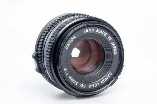 Canon lens FD 50mm f2