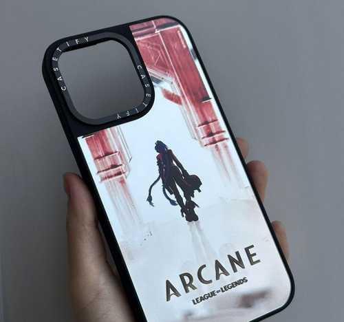 Чехол кейс iPhone 14 Pro Max Arcane Аркейн Джинкс