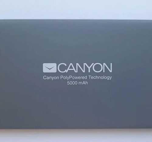 Внешнее зарядное устройство Power Bank Canyon 5000