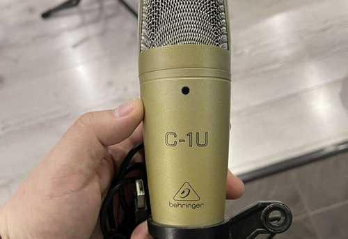 Микрофон behringer c1u