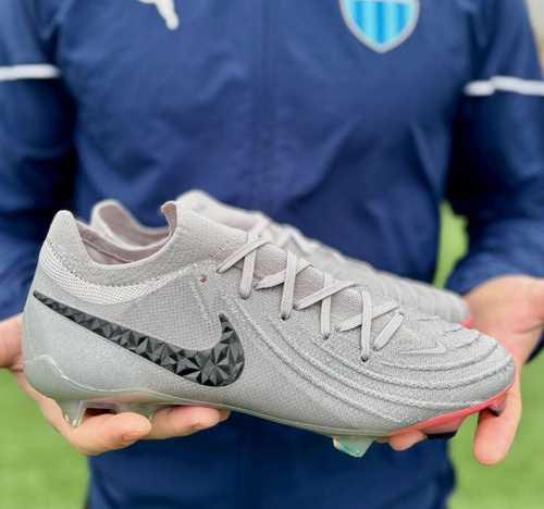 Бутсы Nike Phantom GX2 Grey&Black