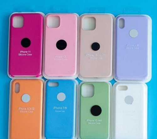 Apple silicone case для iPhone