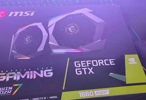 Msi GeForce gtx 1660 super gaming