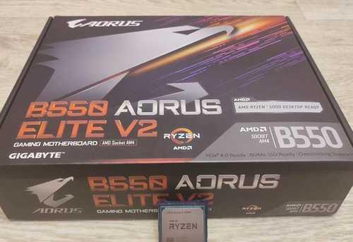 AMD Ryzen 5 5600G / Gigabyte B550 Aorus Elite V2