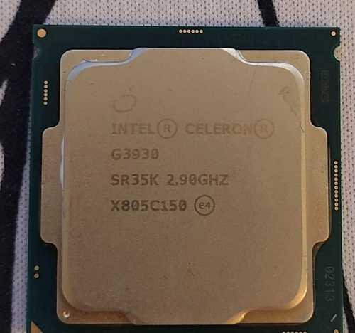 Процессор intel celeron g3930