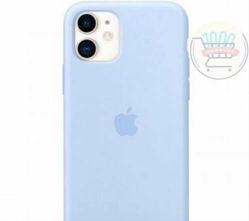 Чехол silicon case iPhone 11 голубой.Розница и Опт