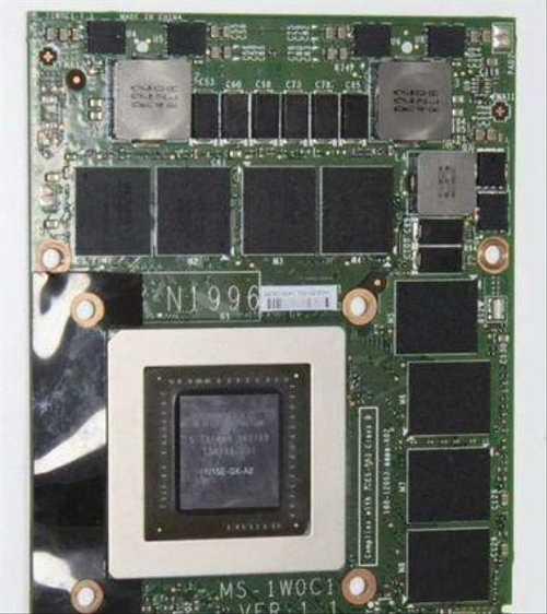 Nvidia MXM 3.0 GTX880m 8Gb