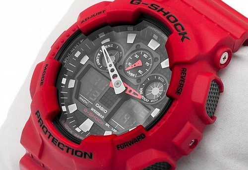 Мужские часы Casio G-Shock GA-100B-4A оригинал