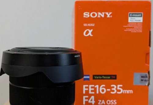 Sony Zeiss FE 16-35mm f/4 OSS ZA SEL1635Z