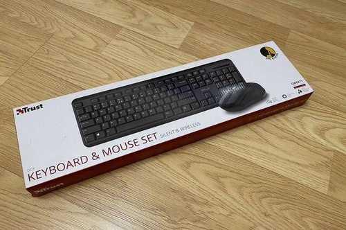 Комплект беспроводной мышь и клавиатура Trust Ody