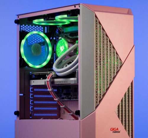 Игровой пк paladin185 GTX 1660 Super 6GB б.у. Ryzen 5 2600 Evesky firerose F3-A pink