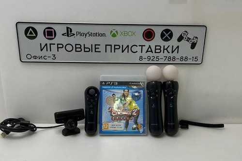 Sony playstation move + камера + игра ps3,4