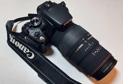 Фотоаппарат Canon Rebel Xt с объективом Sigma