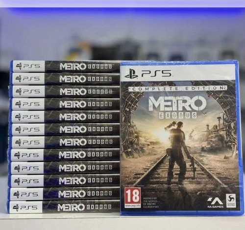 Metro Exodus ps5 диск Аренда