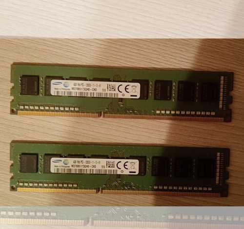 Оперативная память ddr3 8 gb samsung