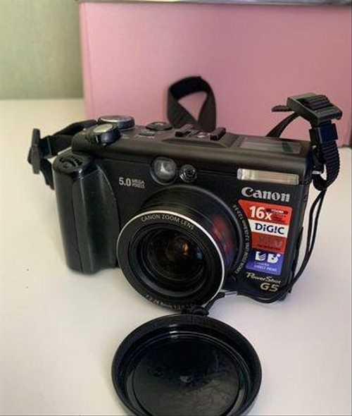 Фотоаппарат Canon PowerShot G5