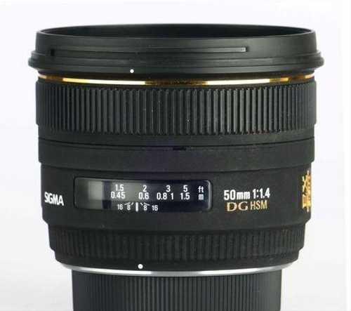 Sigma 50mm f/1.4 DG HSM EX