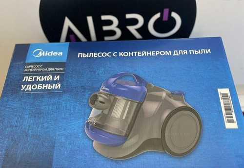 Пылесос Midea VCC350B02, синий/серый