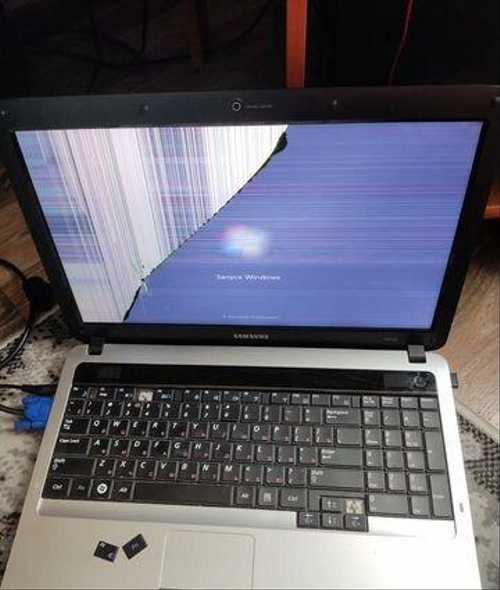 Ноутбук Samsung NP-RV510 разбитая матрица