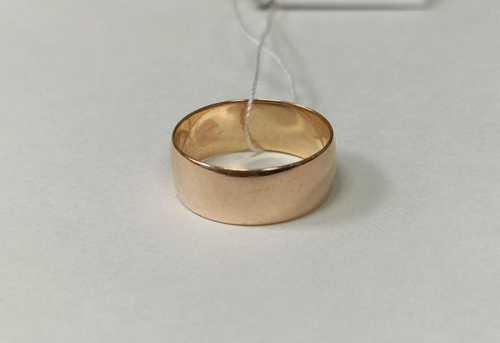 Золотое обручальное кольцо 19 размер