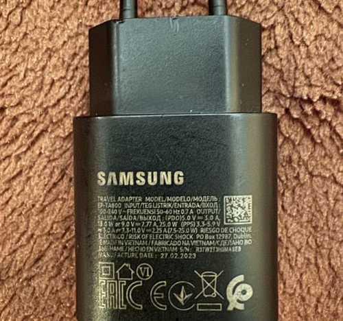 Зарядка samsung 25w ep-ta800