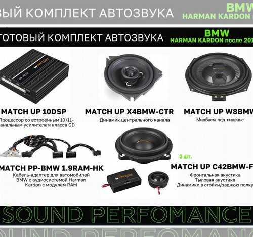 Акустика BMW match harman kardon