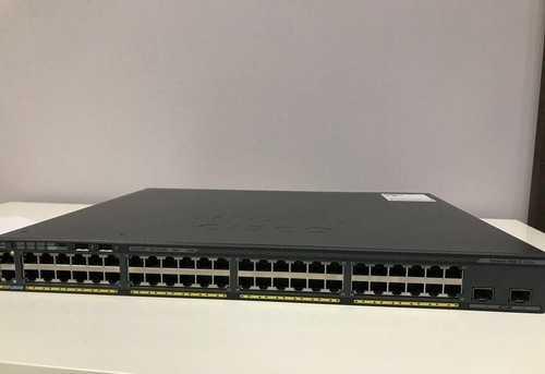 Коммутатор Cisco WS-C2960RX-48FPD-L РФ