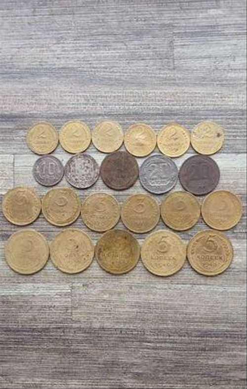 Монеты СССР 1924- 55 г