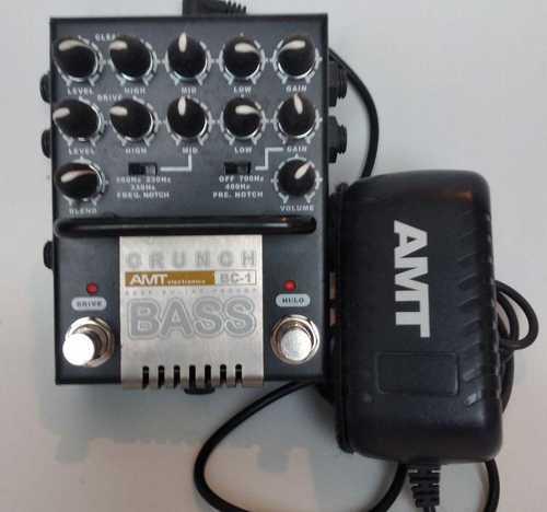 AMT Bass Crunh BC-1 Преамп для бас гитары