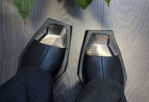 Ботинки в стиле Balenciaga весна челси кожаные