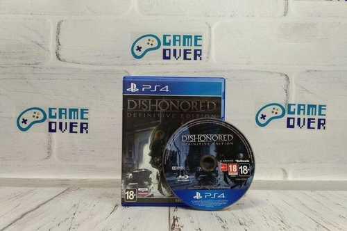 Игра Dishonored Definitive Edition (PS4)