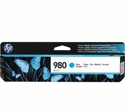 Струйный картридж HP 980 голубой 136636