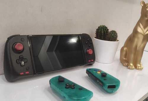 Nintendo switch oled прошитая + 128 флеш