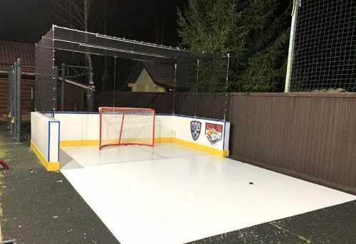 Домашняя хоккейная бросковая зона для тренировок