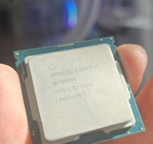 Процессор intel core i5 9600k