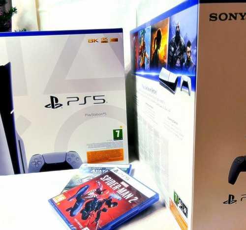 Новые sony playstation 5 с дисководом / игры / гар