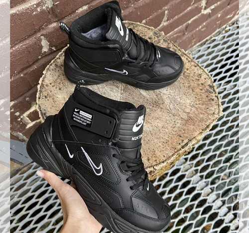 Кроссовки nike m2k 36-41 мех зима