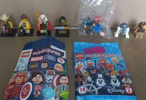 Lego минифигурки, Lego Star Wars, Marvel, Disney