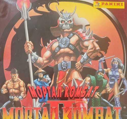 Mortal kombat журнал с наклейками