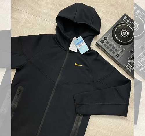 Зип худи найк tech fleece nocta чёрного цвета