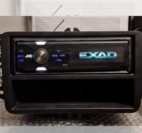 Магнитола JVC exad KD-SHX751 процессор DSP