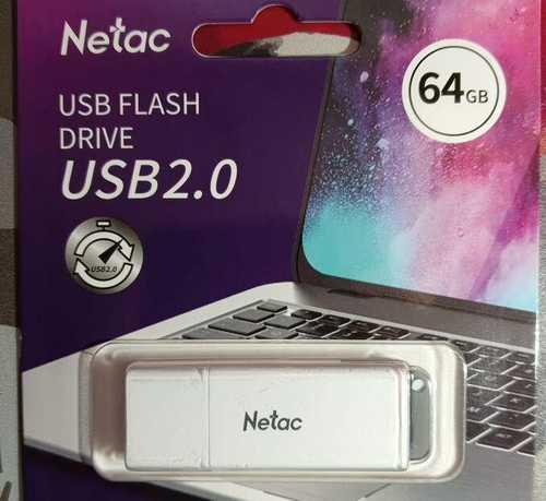 Флешка - USB netac U185 - 64гб