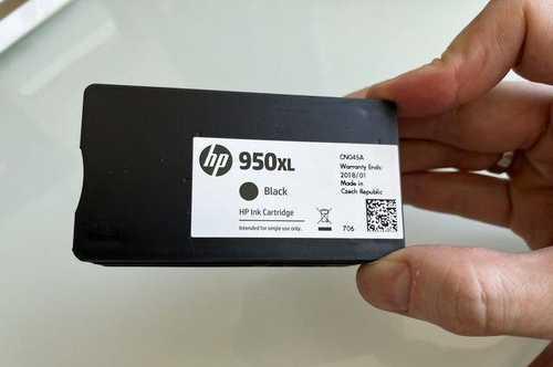 Картридж HP 950XL black