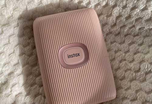 Фотопринтер Instax mini link 2 soft pink